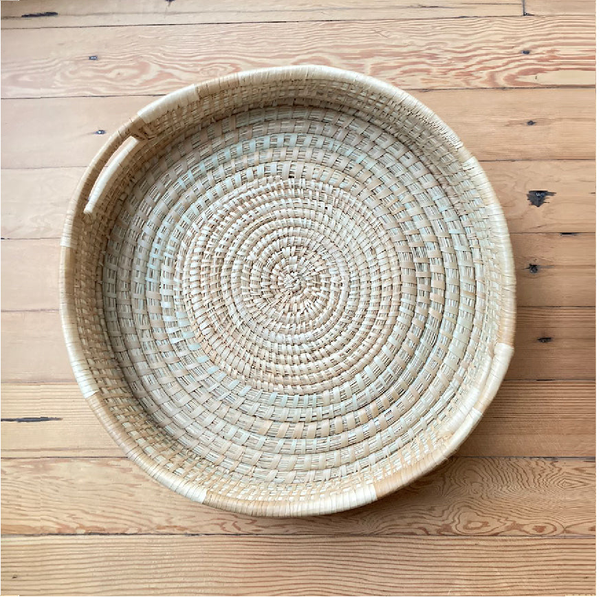 Malawian Woven Shallow Basket - 40cm – Big Heart Collective